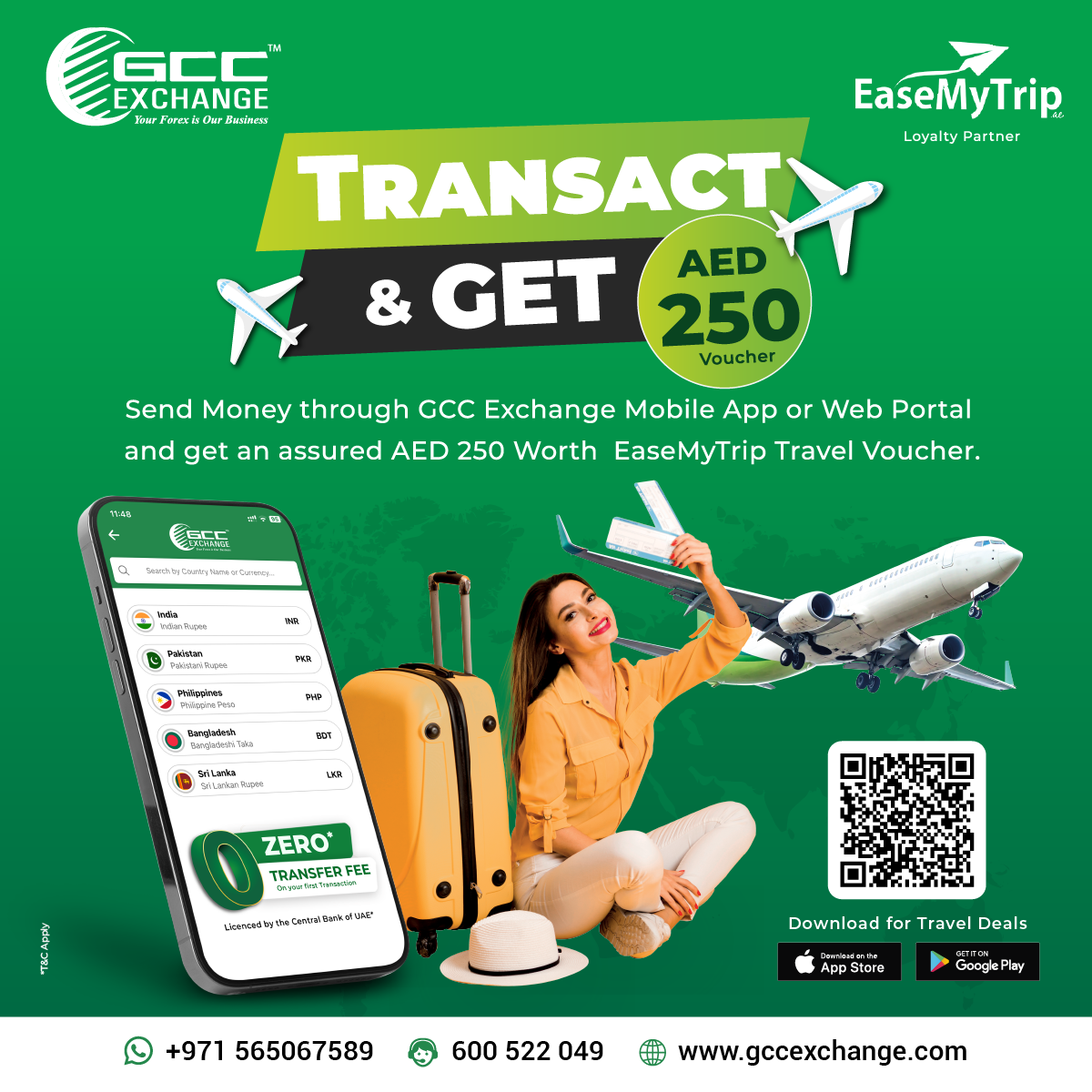 Currency Exchange & Money Transfer Company in UAE | GCC Exchange